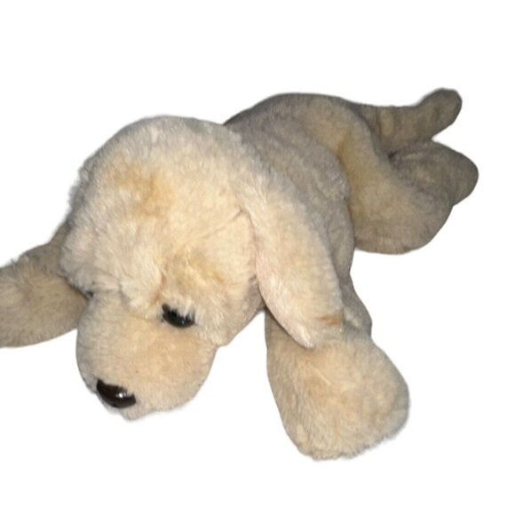 FAO Schwarz | Toys | Fao Schwarz Laying Floppy Yellow Lab Plush Lovey ...